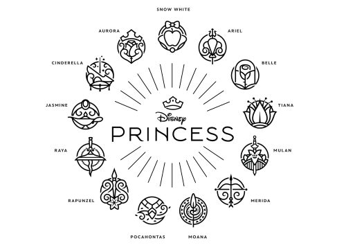 Mattson Creative - Disney Princess Global Rebrand