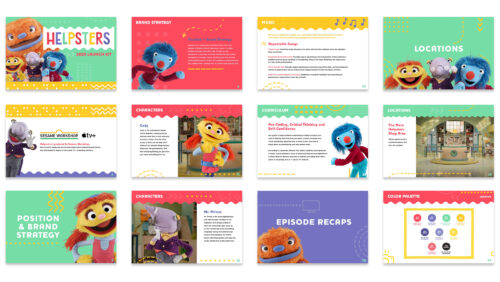 Mattson Creative - Helpsters Logo & Launch Kit