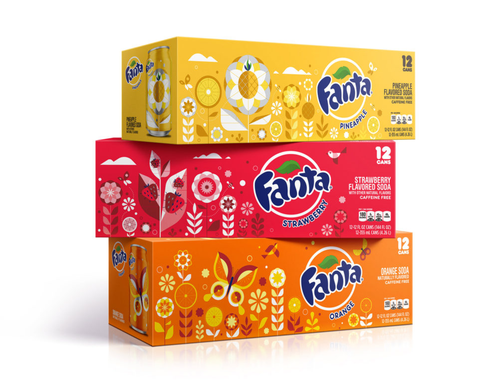 Mattson Creative - Fanta Spring Packaging