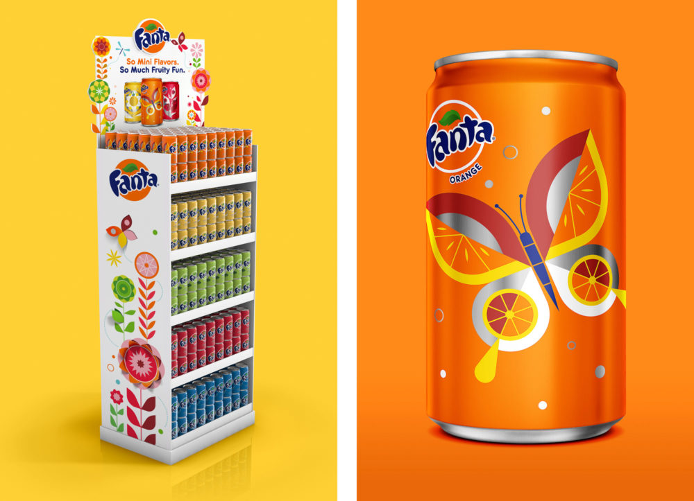 Mattson Creative - Fanta Spring Packaging